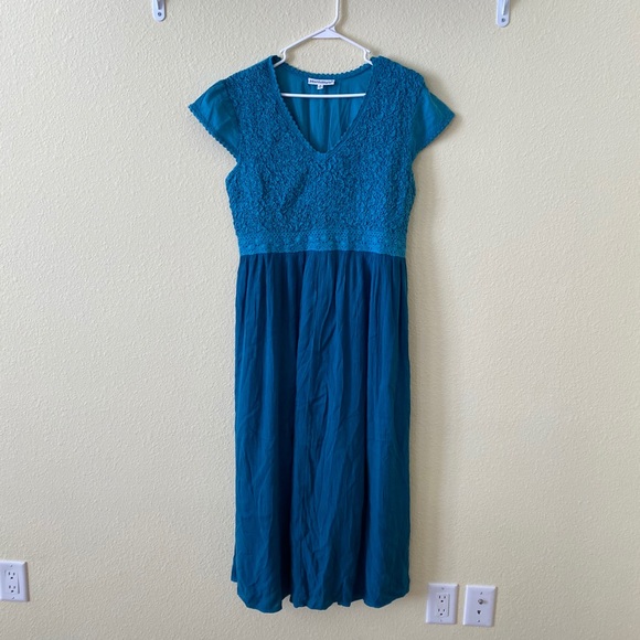 NorthStyle | Dresses | North Style Turquoise Smocked Dress | Poshmark